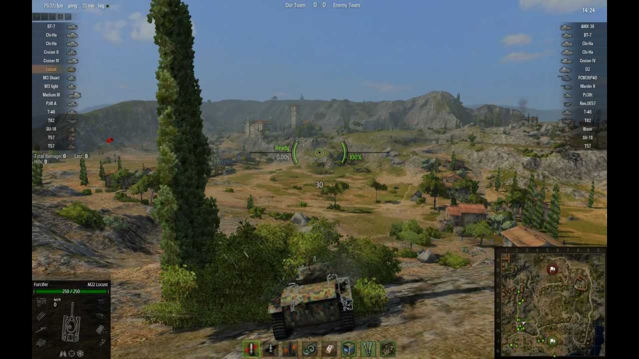 WoT: M22 Locust, Province, Patrol Duty, Scout - YouTube