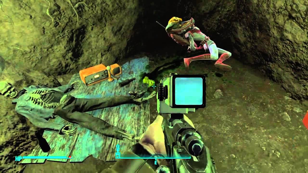 Fallout 4, UFO event, Upgraded Alien Blaster and the Experimental MIRV ...