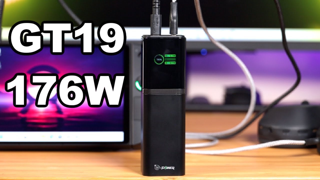 G-POWER GT19 Ultra Pillar 140W Power Bank w/ 176W Max Output, Fastest ...