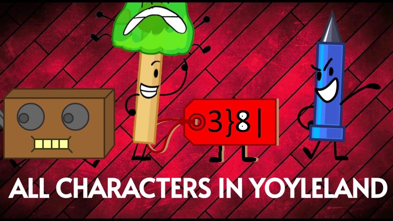 Find The BFB Characters: All Yoyleland Characters - YouTube
