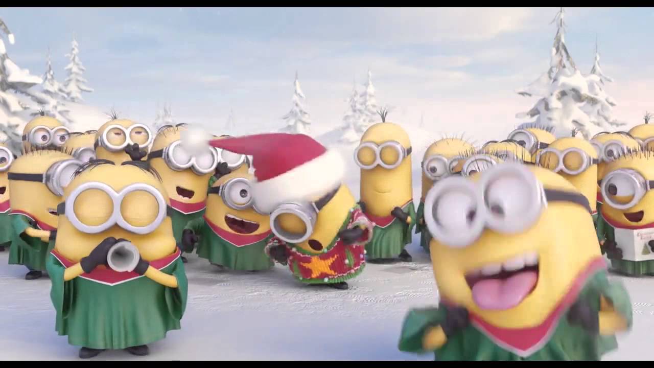 Minion (Despicable Me) Christmas Choir l AMC Theatres - YouTube