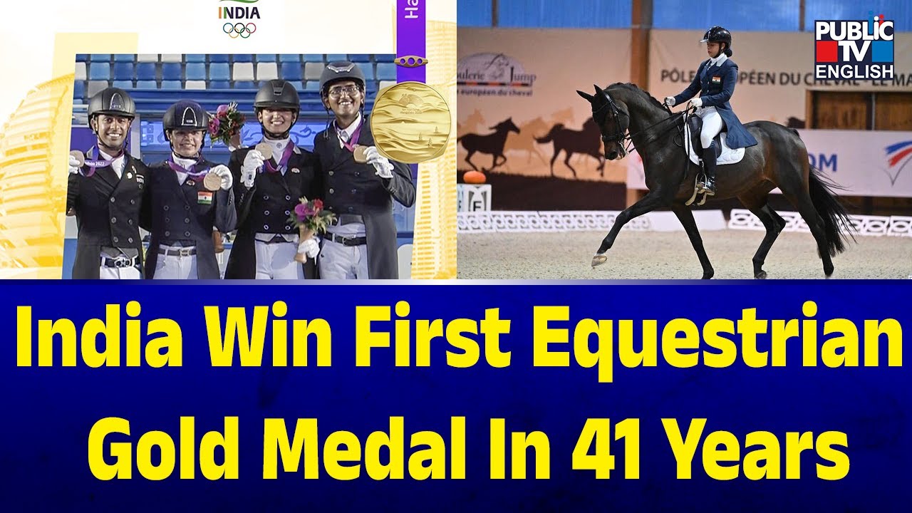 Asian Games 2023: India Win First Equestrian Gold Medal In 41 Years ...