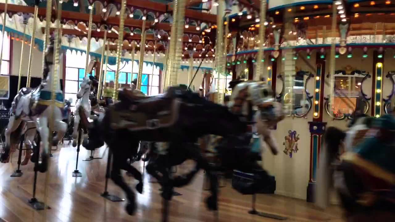 Carousel at Silver Beach Michigan - YouTube