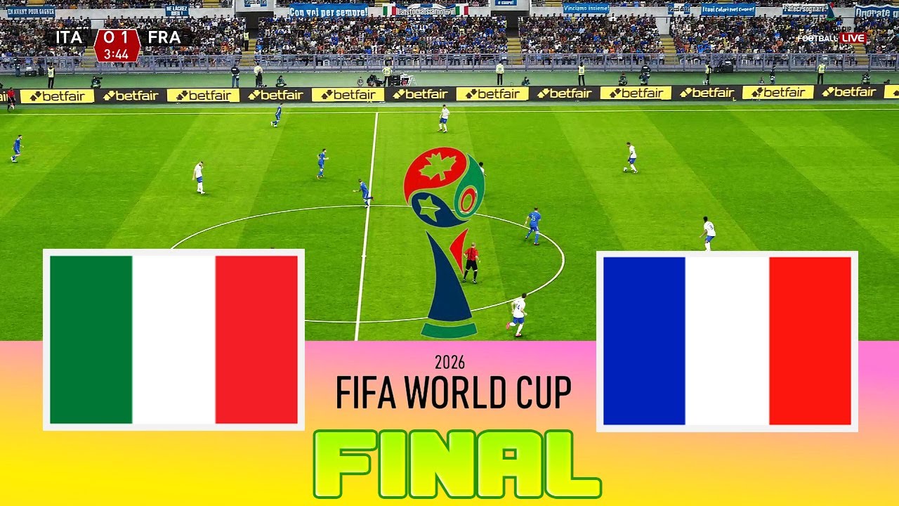 ITALY vs FRANCE - Final FIFA World Cup 2026 | Full Match All Goals ...