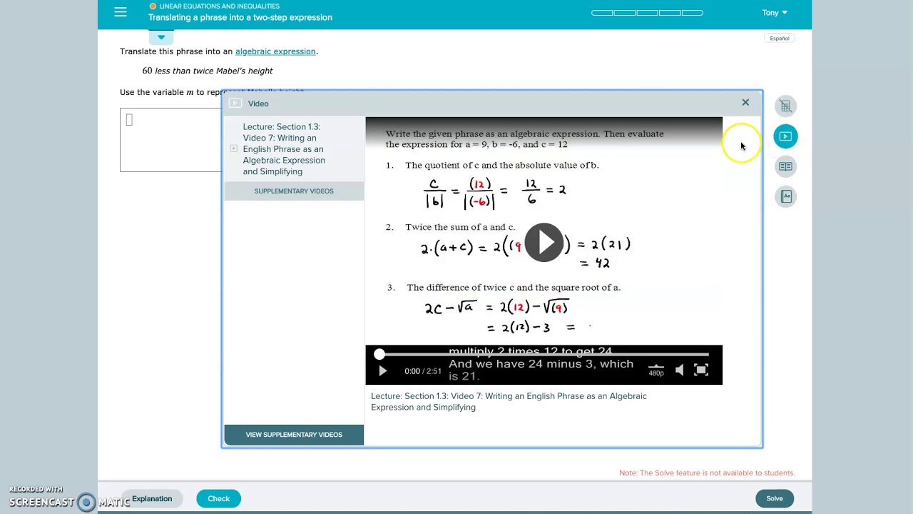 Using Videos in ALEKS - YouTube
