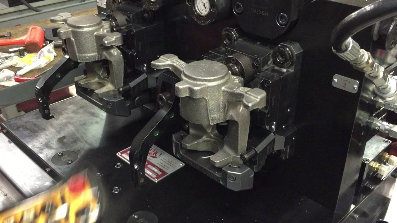Caliper Housing Fixture - YouTube