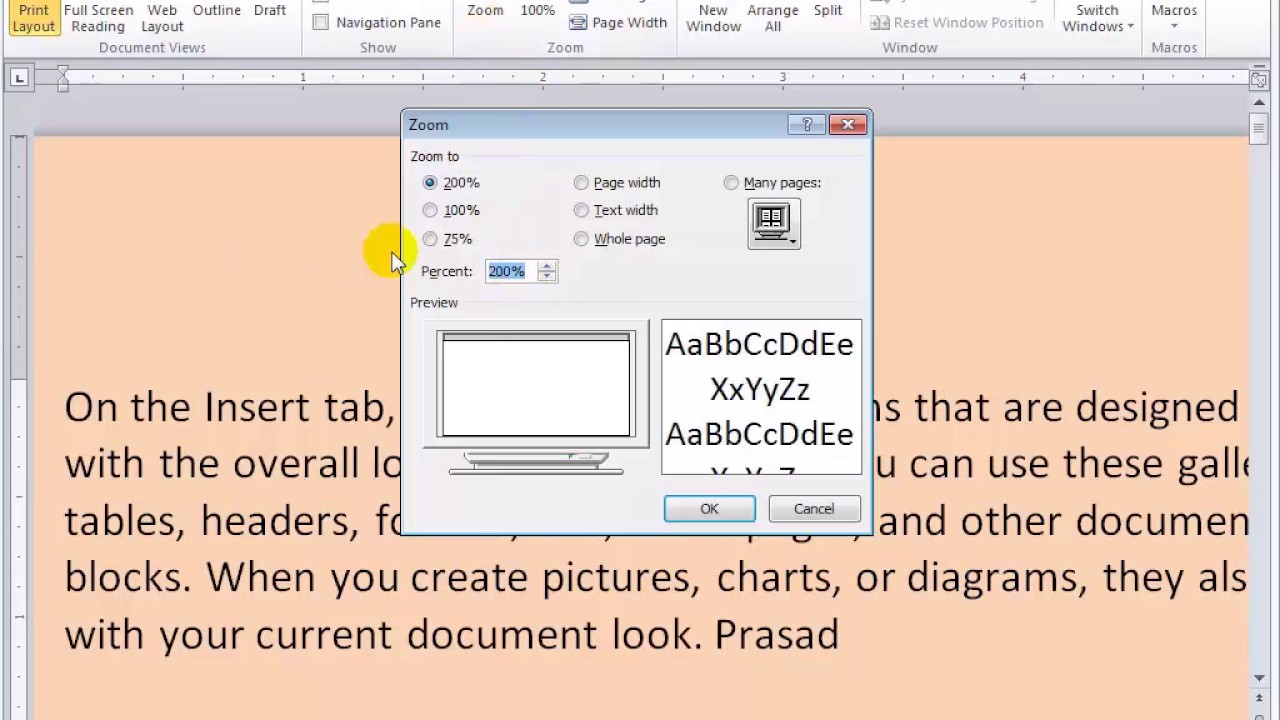 Learn computer in marathi part 30 basic compuer course word view , zoom ...