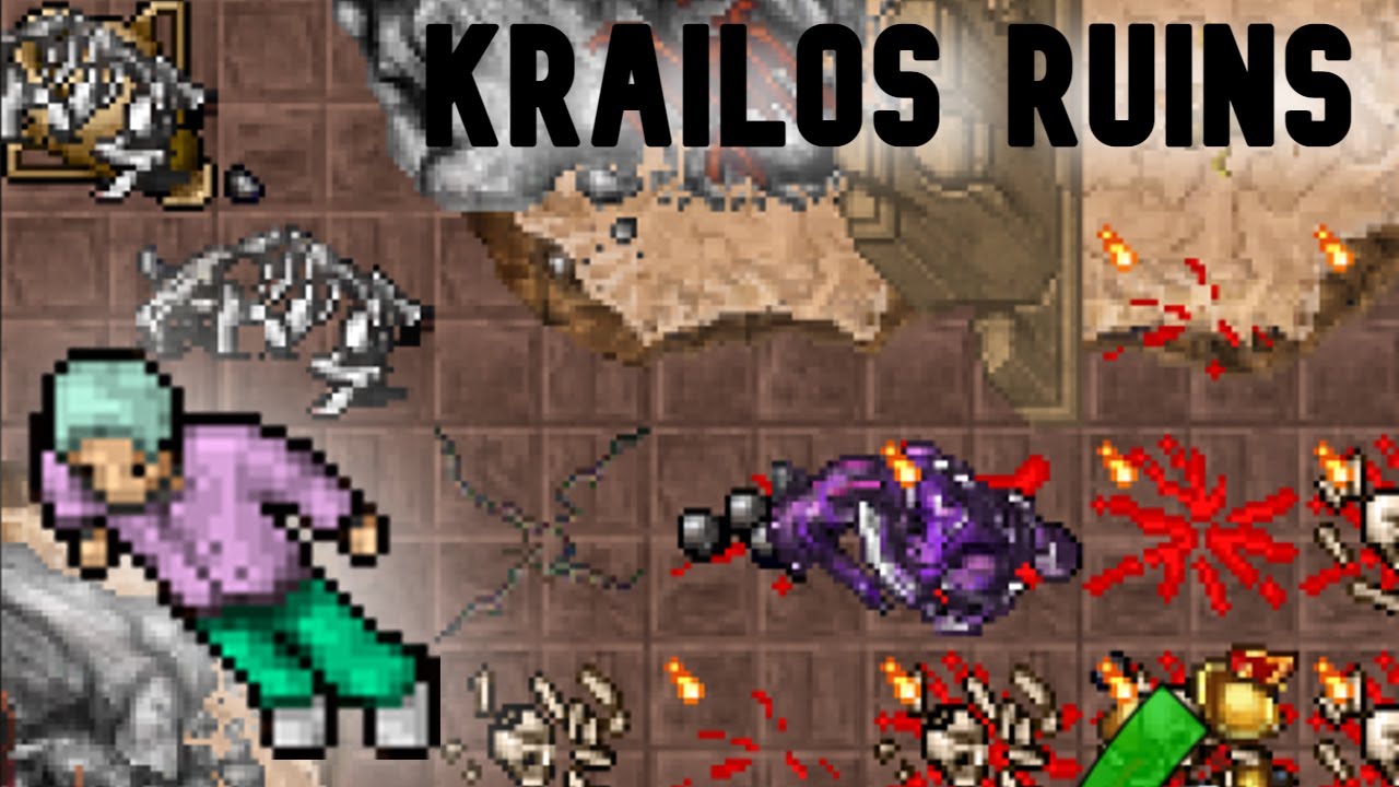 Tibia | KRAILOS RUINS | RP LEVEL 100+ | Projeto RP do Zero - YouTube