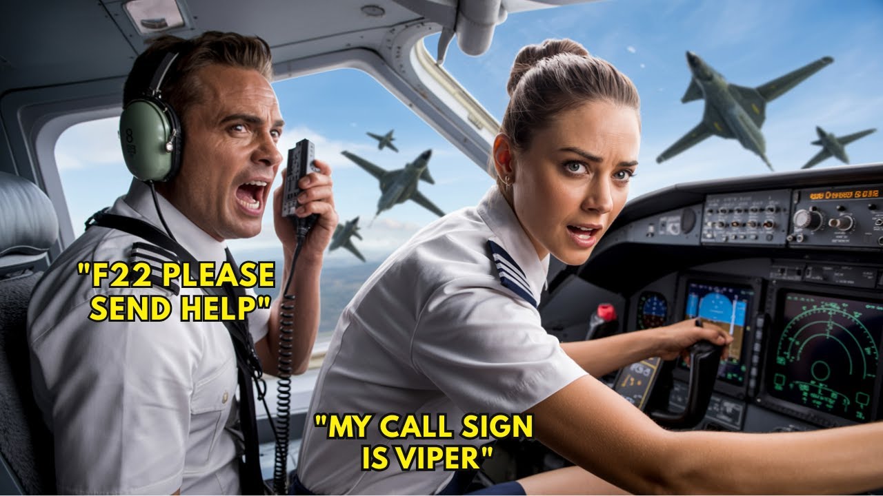 "Captain Screamed 'Send Help' — Until F-22s Recognized Her Call Sign ...