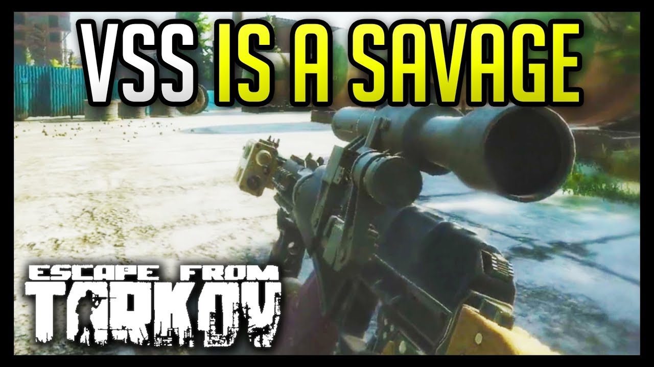 The VSS is a Savage - Escape from Tarkov - YouTube