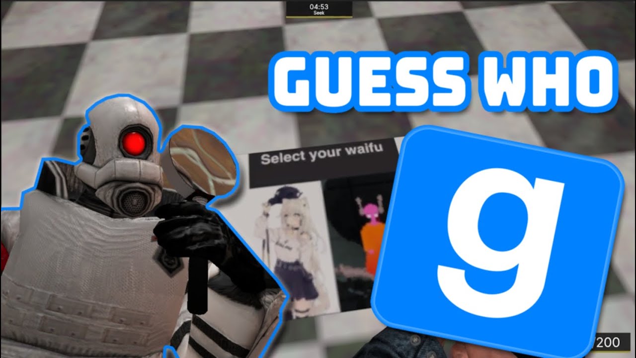 A WAIFU LEAD? | Garry's Mod Guess Who - YouTube
