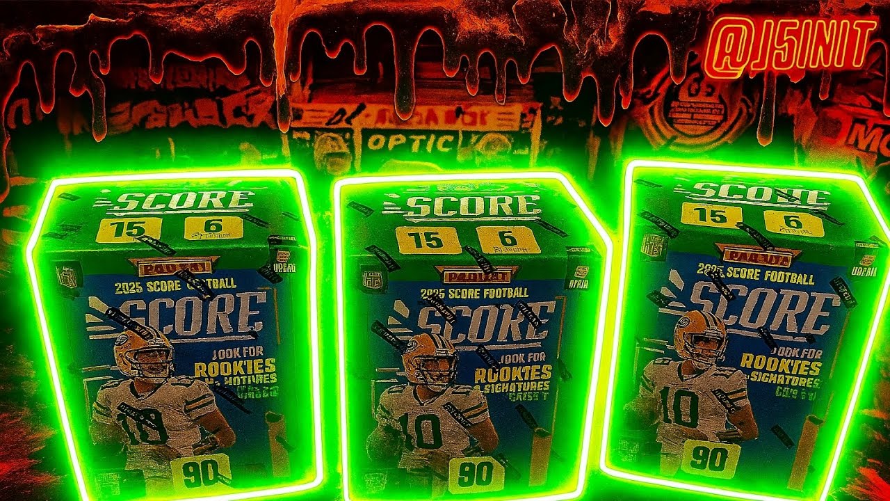 2025 PANINI SCORE FOOTBALL (BLASTER BOXES) - YouTube