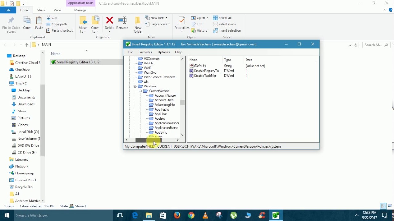 How to enable Task Manager & Registry Editor without Group Policy ...