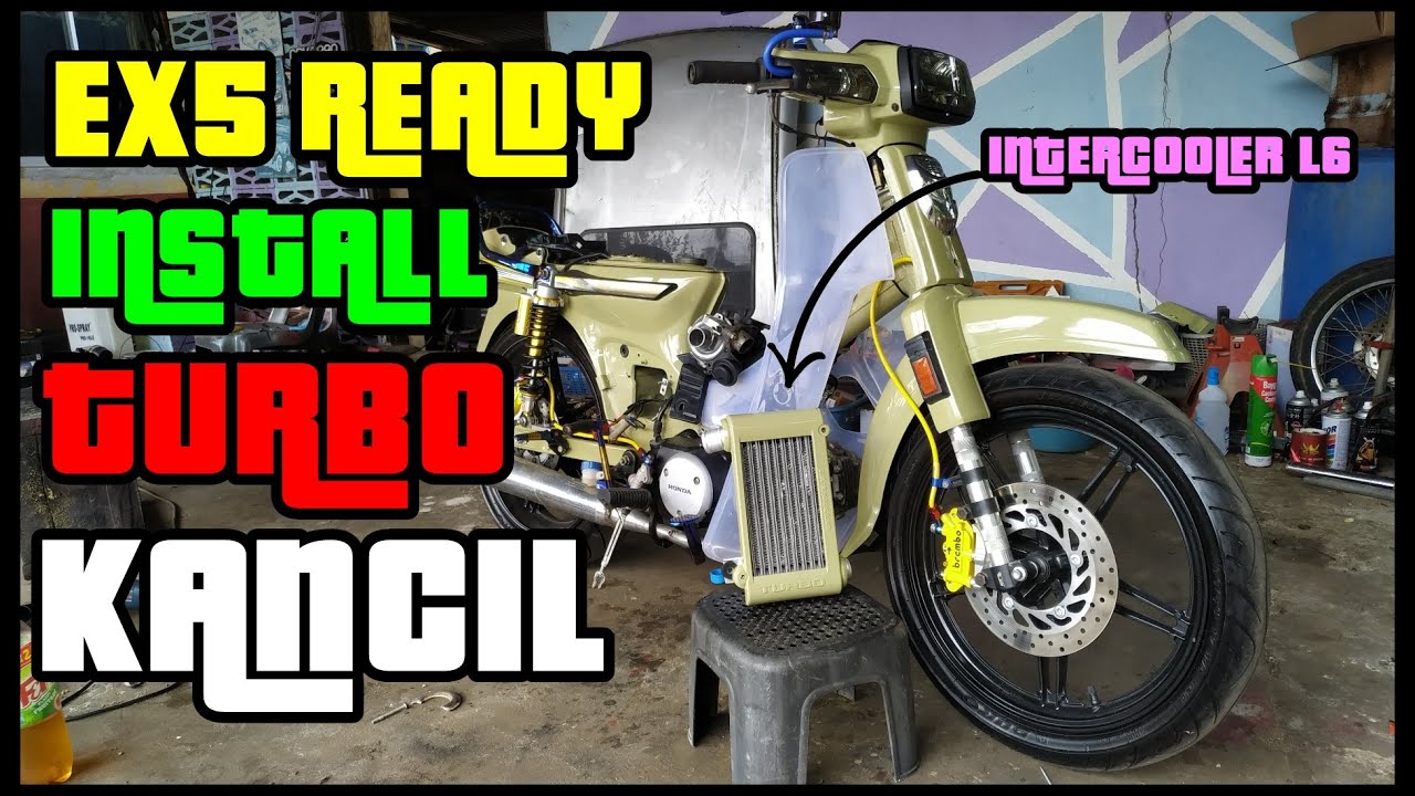 EP11 - BOLT ON TURBO EX5 - RESTORE TURBO RHF3 & INTERCOOLER L6 - YouTube