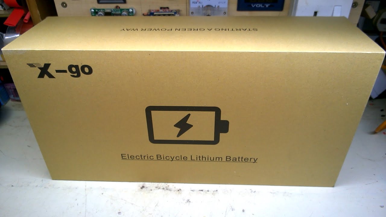 X GO 13S Li ion battery repaired - YouTube