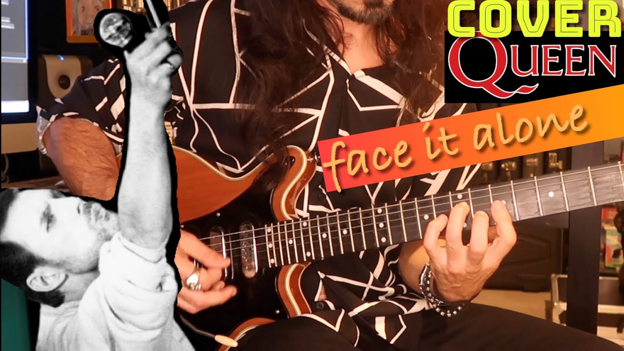 Face it alone guitar cover Queen 2022 - YouTube
