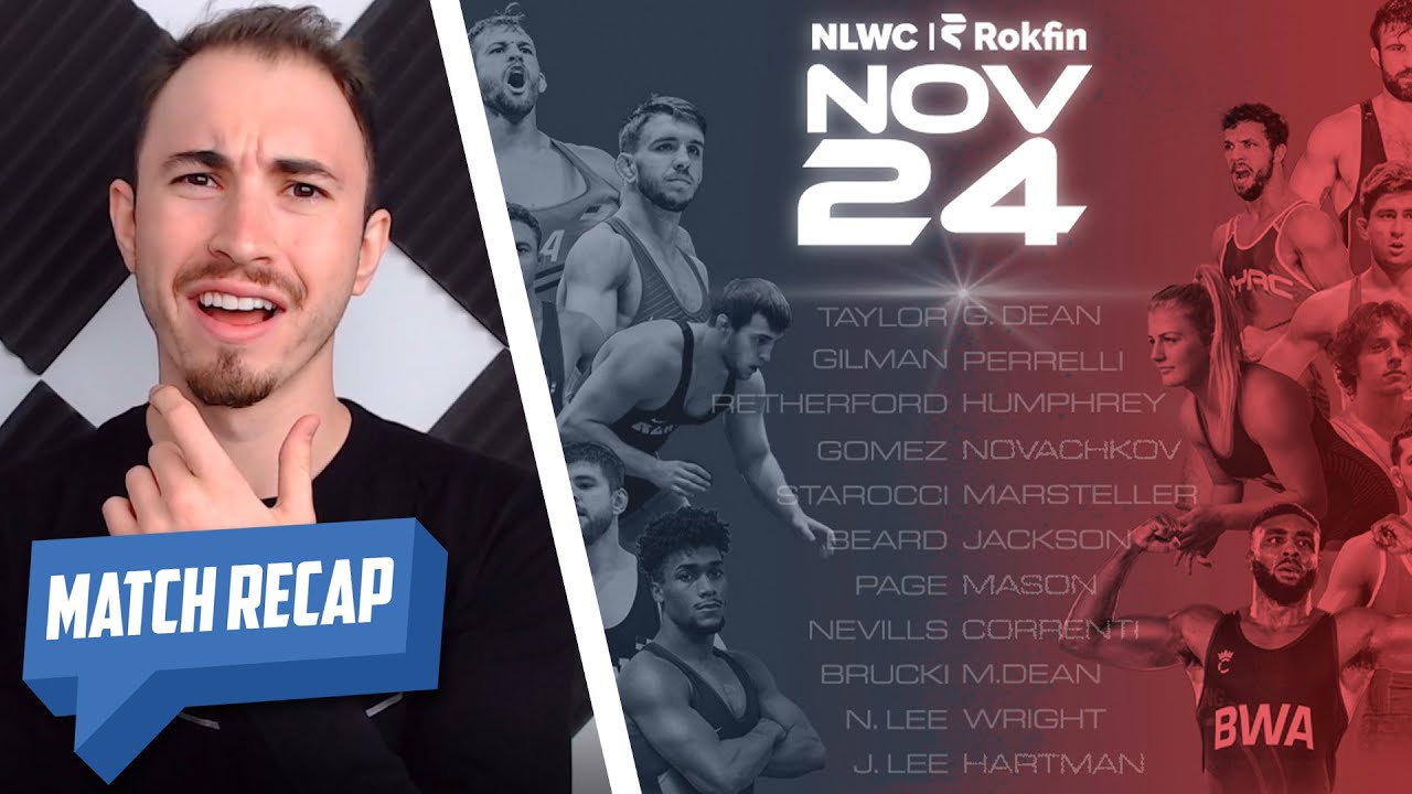 David Taylor vs Gabe Dean Recap - Plus Gilman Calls Out Opponent | NLWC ...