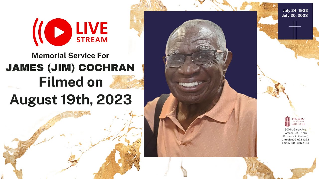 James Cochran Memorial Service - YouTube