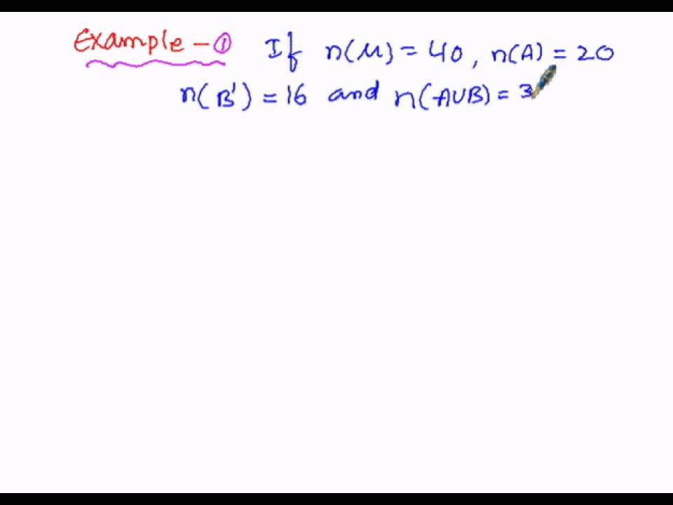Algebra Problems Complement Set Part1 - YouTube
