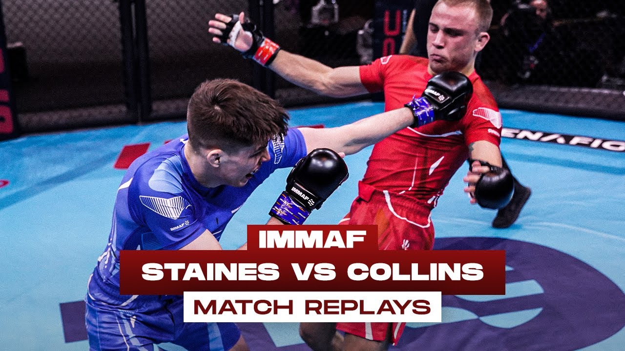 George Staines vs. Shane Collins | FULL FIGHT | 2022 IMMAF World ...