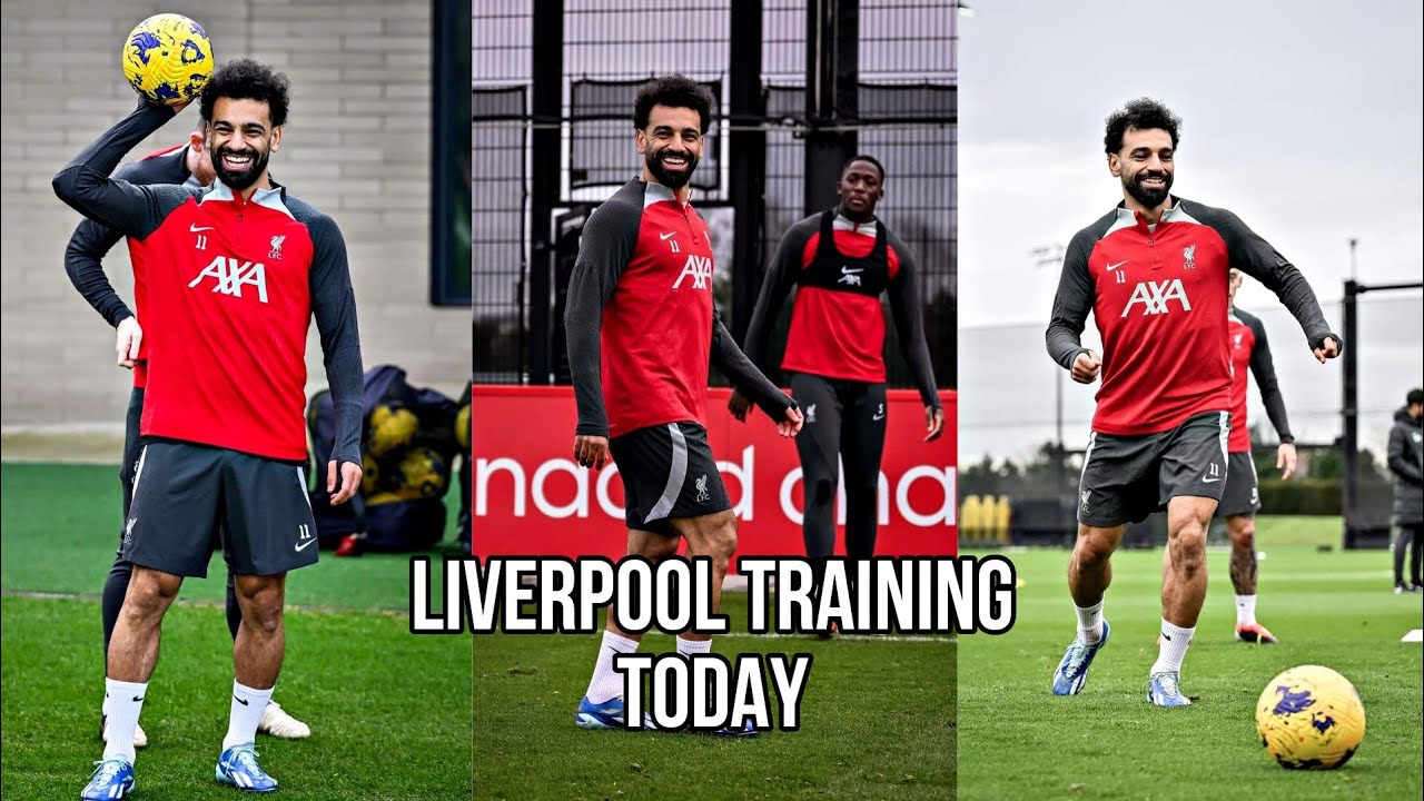 Inside Liverpool Training Today: Mo Salah Is Back In Full Training 🔥 ...