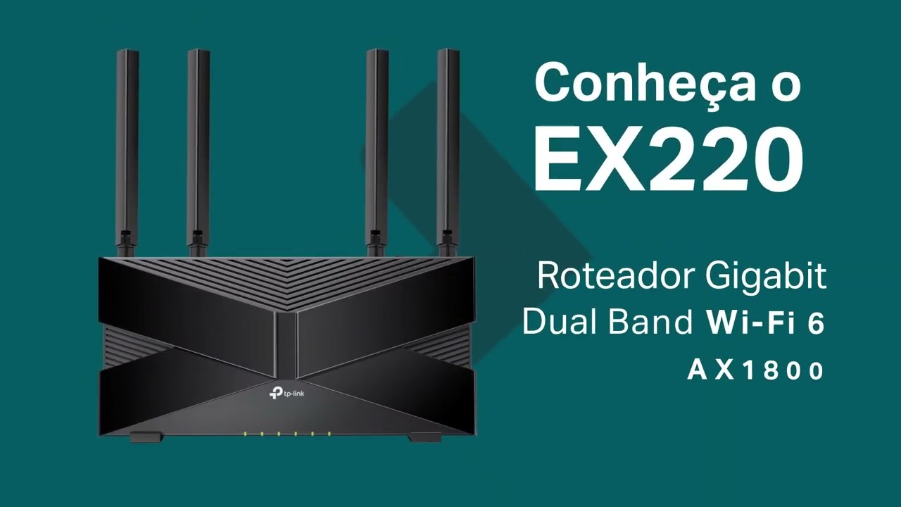 Roteador AX Gigabit EX220 - YouTube