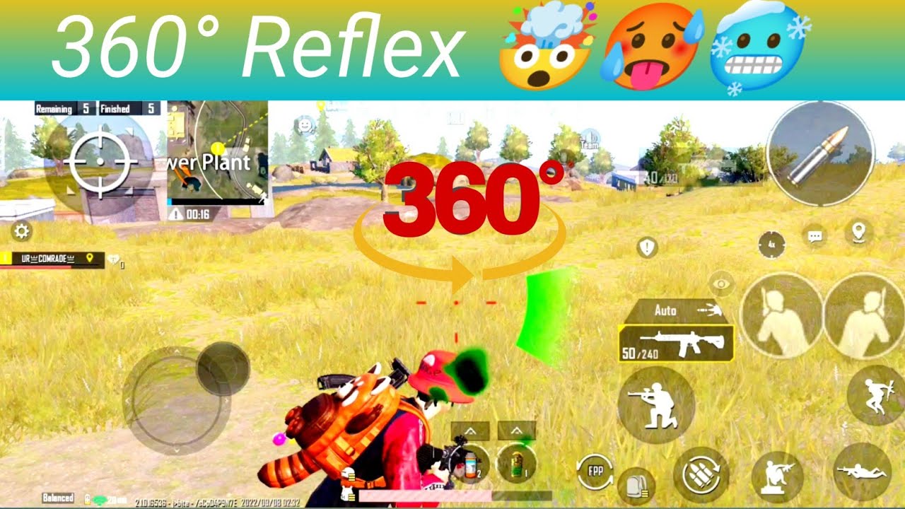 360° Reflex 🤯🥵🥶|Heart attack 💓🫀|#pubg #bgmi #viral #pubgmontage #bgmimontage#reflexes#pubgwallah ...