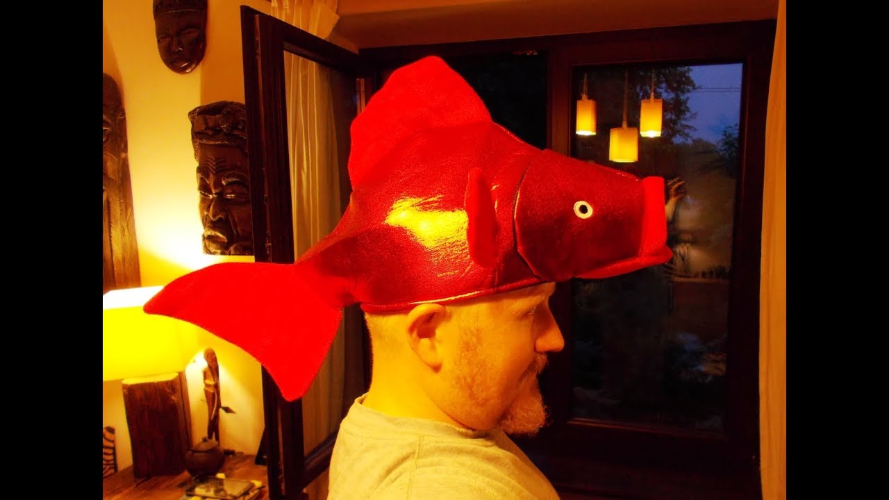 WOW! Crazy Fish Hat - YouTube