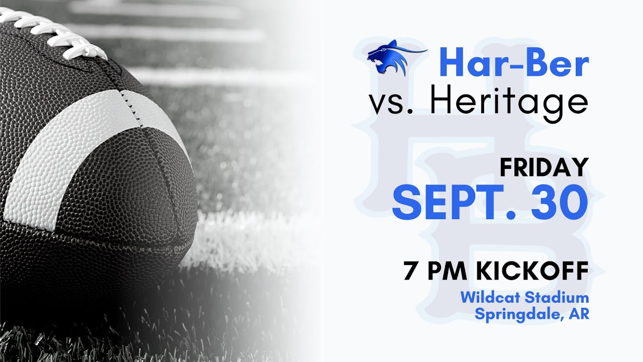 Har-Ber High School Football | Har-Ber vs. Rogers Heritage - YouTube