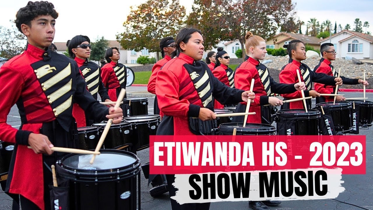 Etiwanda HS 2023 - Show Music - YouTube