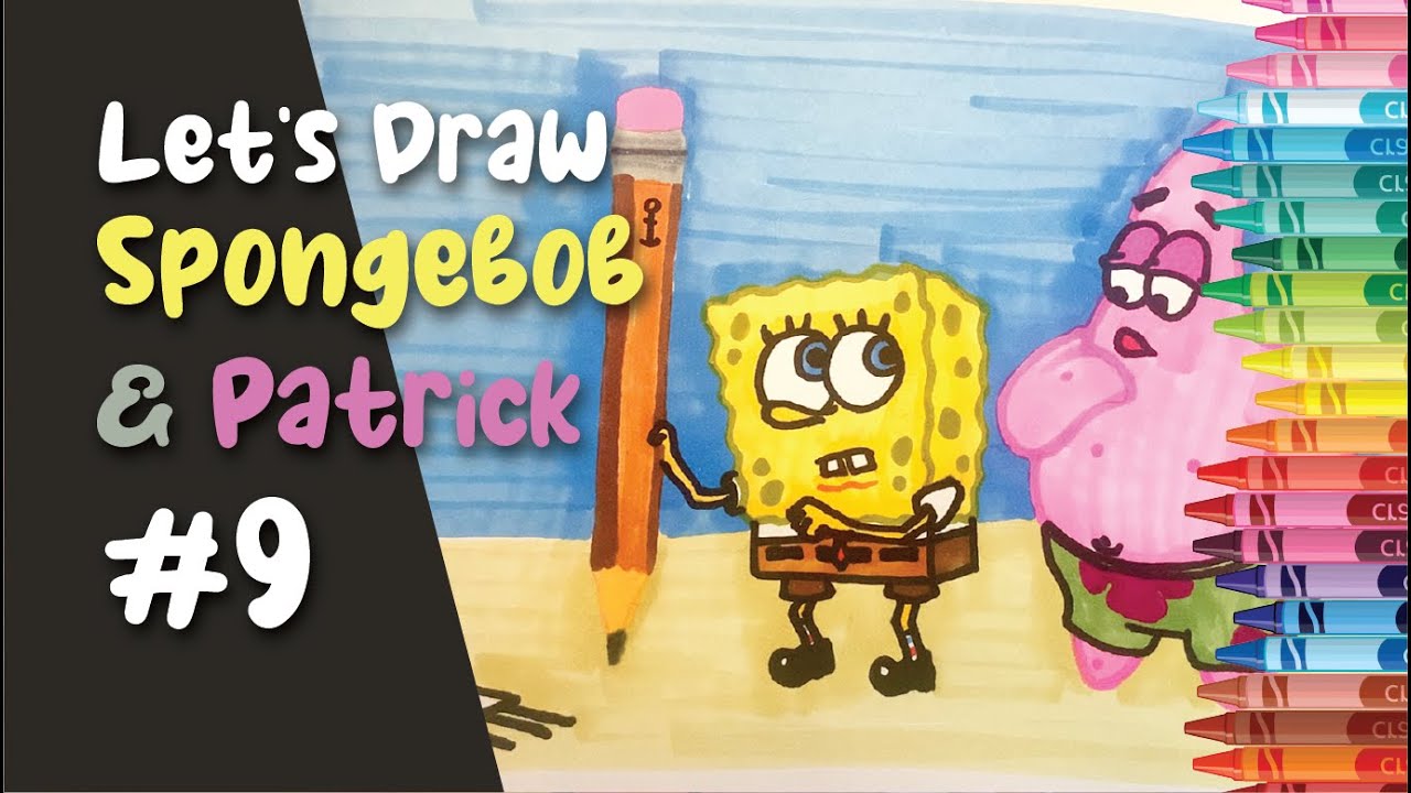 How to draw Spongebob and Patrick | Art tutorial for beginners ...