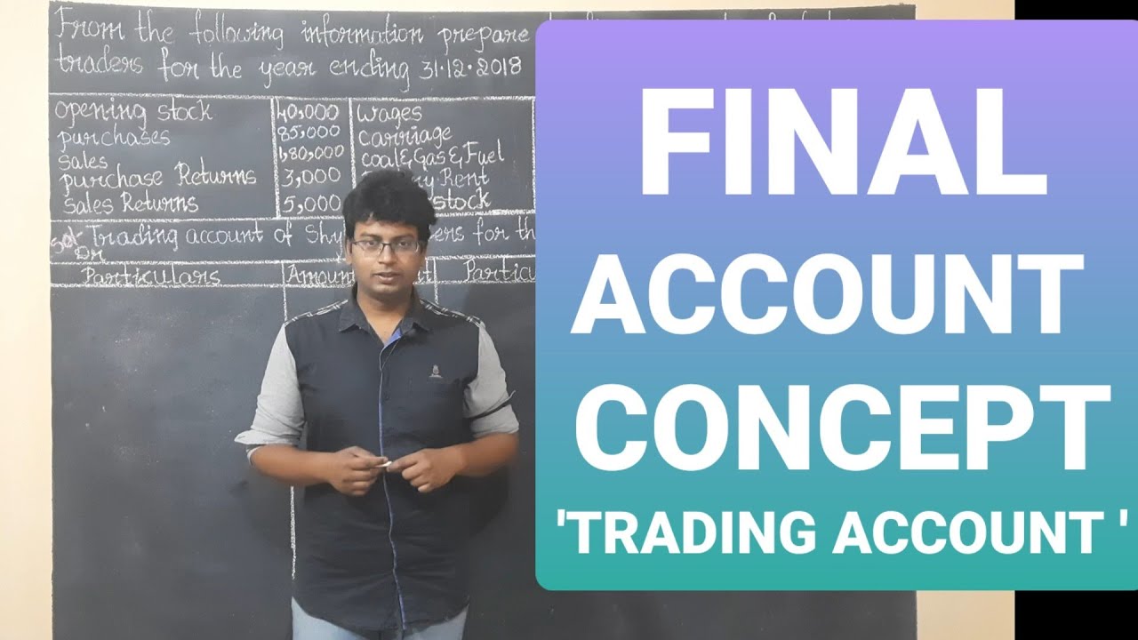 FINAL ACCOUNTS Trading Account Problem With Solution Final Accounts final-accounts-trading-account-problem-with-solution-final-accounts