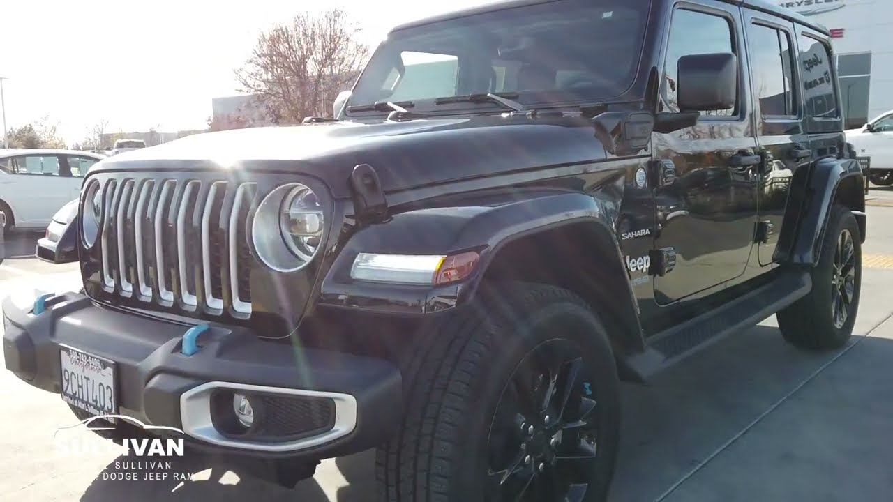 9493 202 Jeep Wrangler Unlimited Sahara 4xe - YouTube