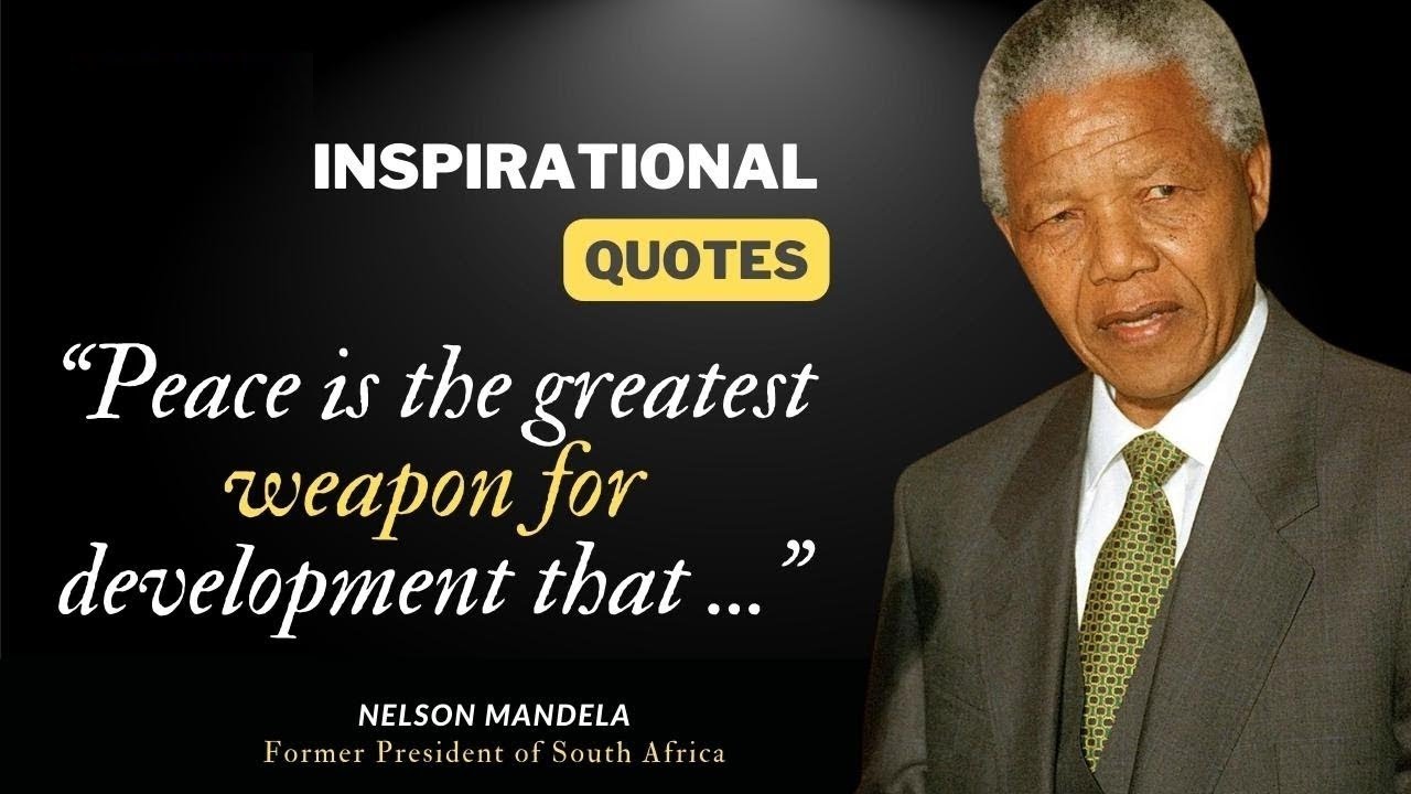 Nelson Mandela Quotes on Success in Life | Inspirational | Motivational ...
