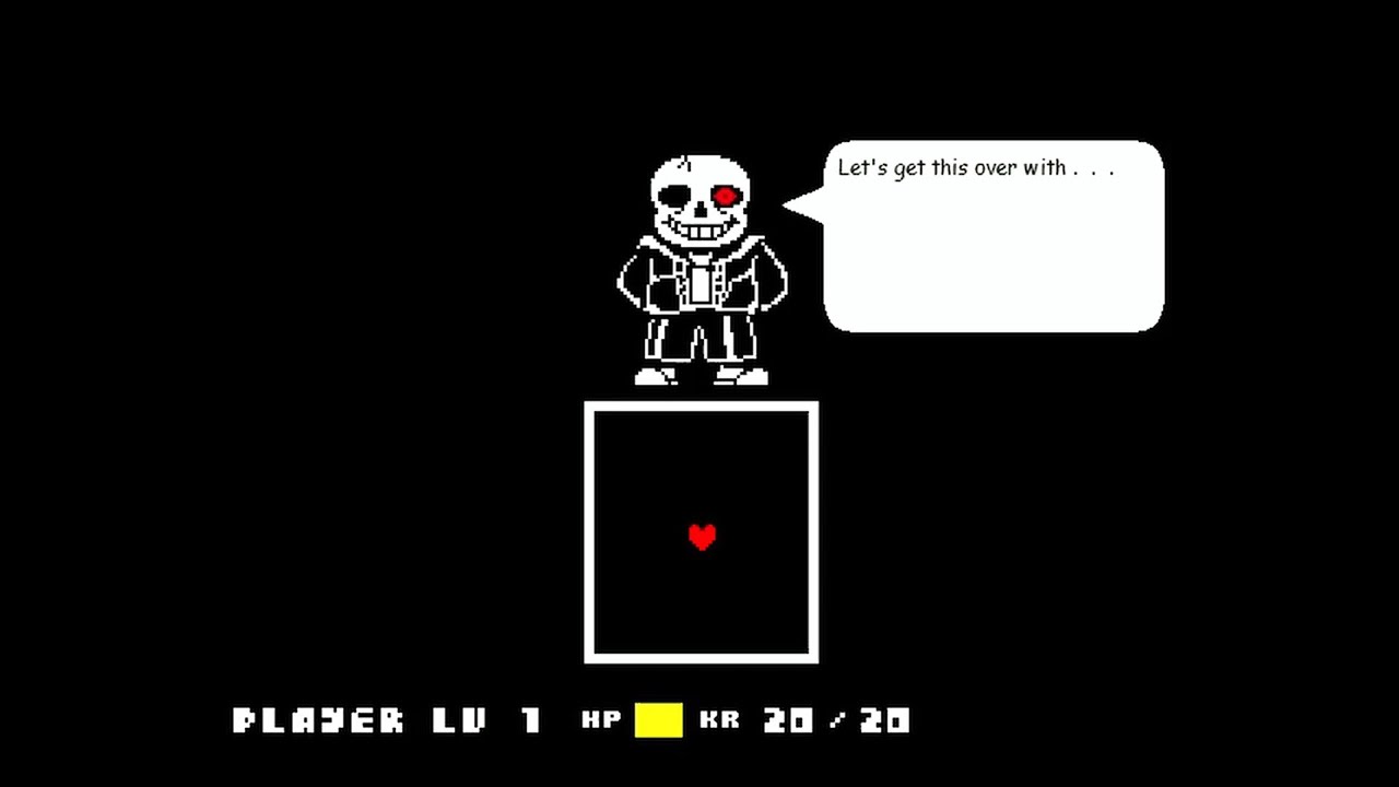 HardTale: the first battle - Sans battle Pacifist and Genocide ...
