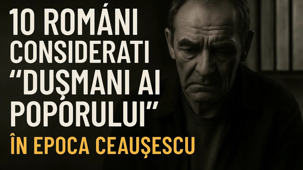 10 Români considerați „Dușmani ai Poporului” în Epoca Ceaușescu ...