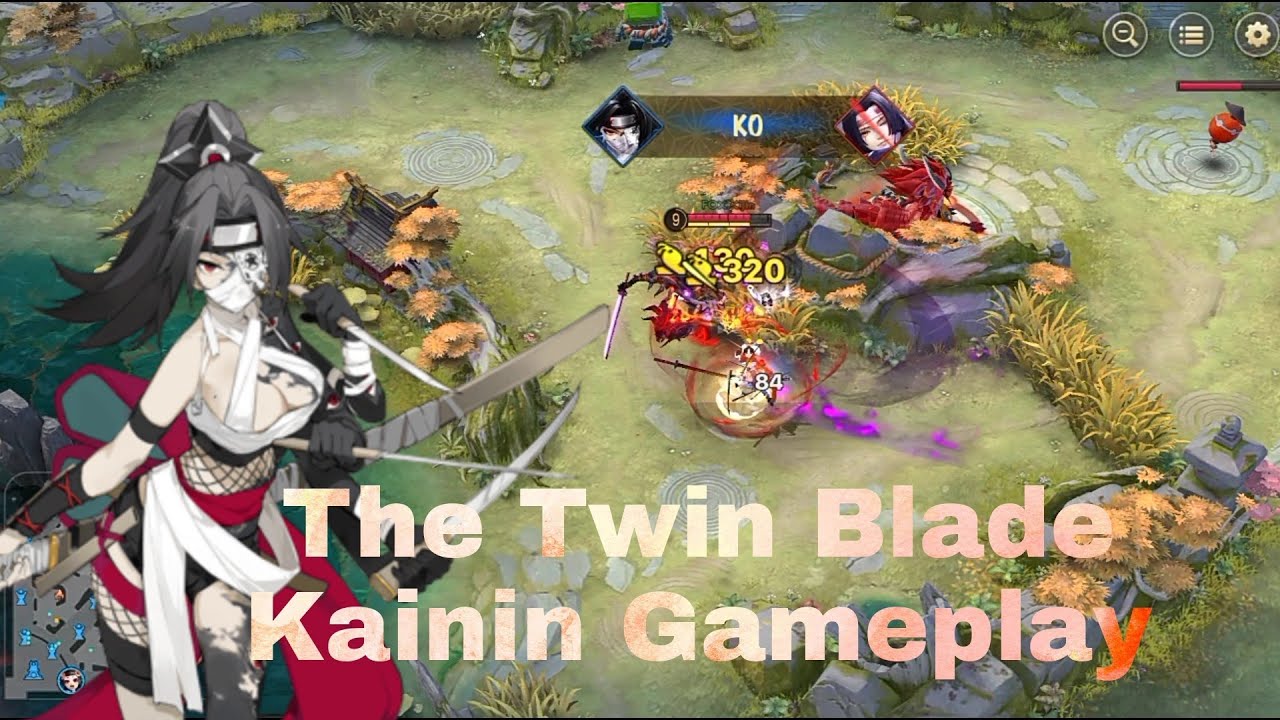 Twin Blade Kainin Gameplay | Onmyoji Arena - YouTube