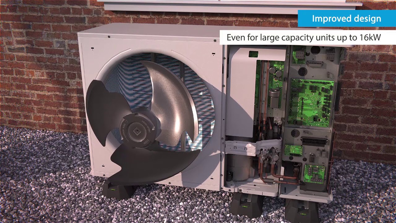 Daikin Altherma 3 M R32 Monobloc - YouTube