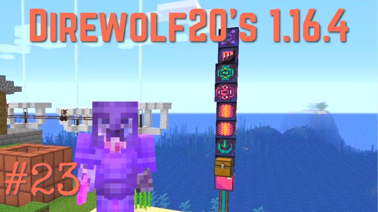 Direwolf20 1.16 Ep 23 - WOOT - YouTube