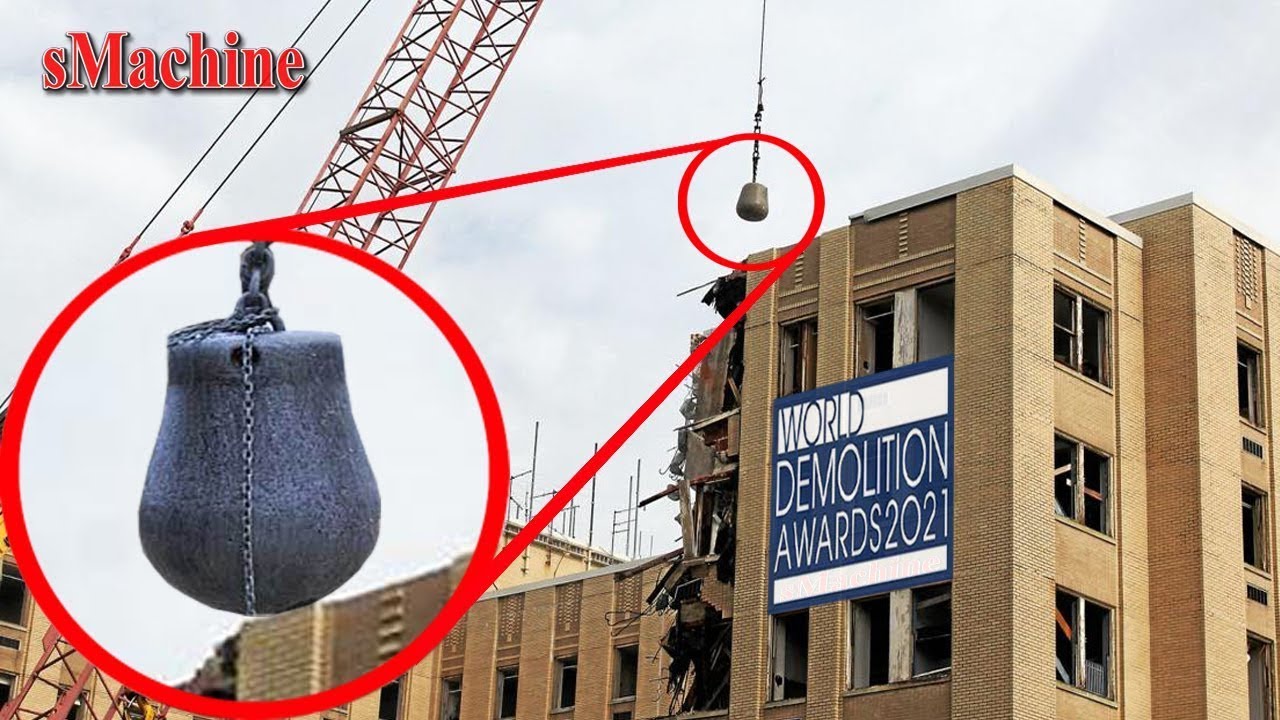 Extreme Dangerous Building Demolition Skills - Build Gets Demolition By ...
