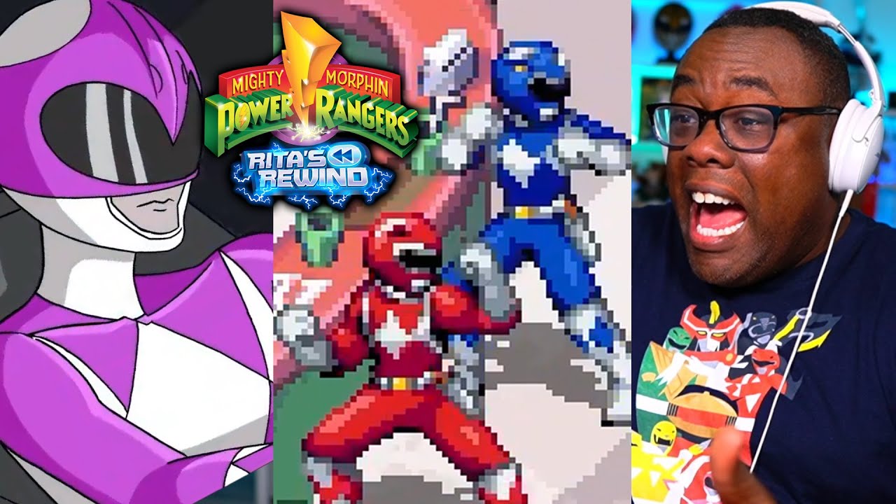 NEW Power Rangers Retro Video Game WHAT? | Rita's Rewind | Mighty ...