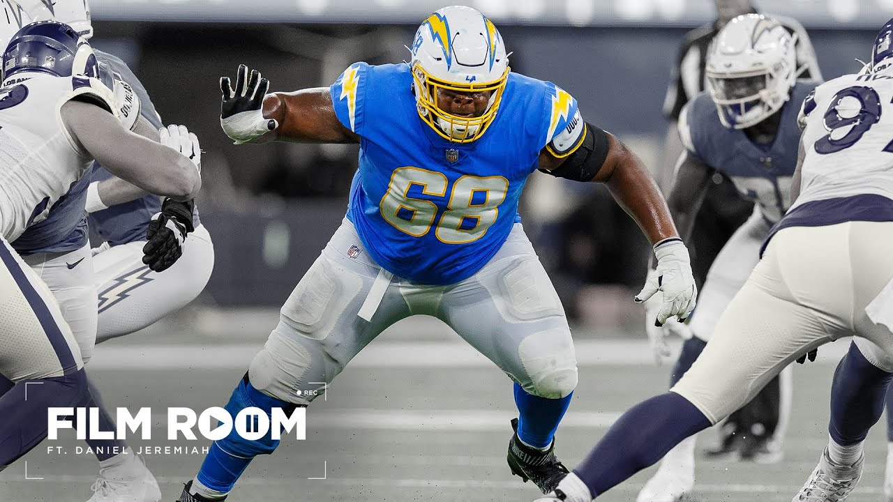 Rookie Jamaree Salyer's Strong Debut | LA Chargers - YouTube