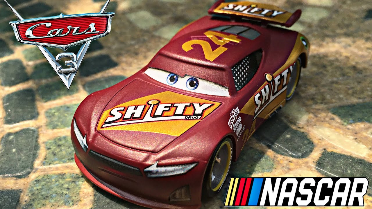 Mattel William Byrev #24 Shifty Drugs Next-Gen NASCAR 2021 Disney Pixar ...
