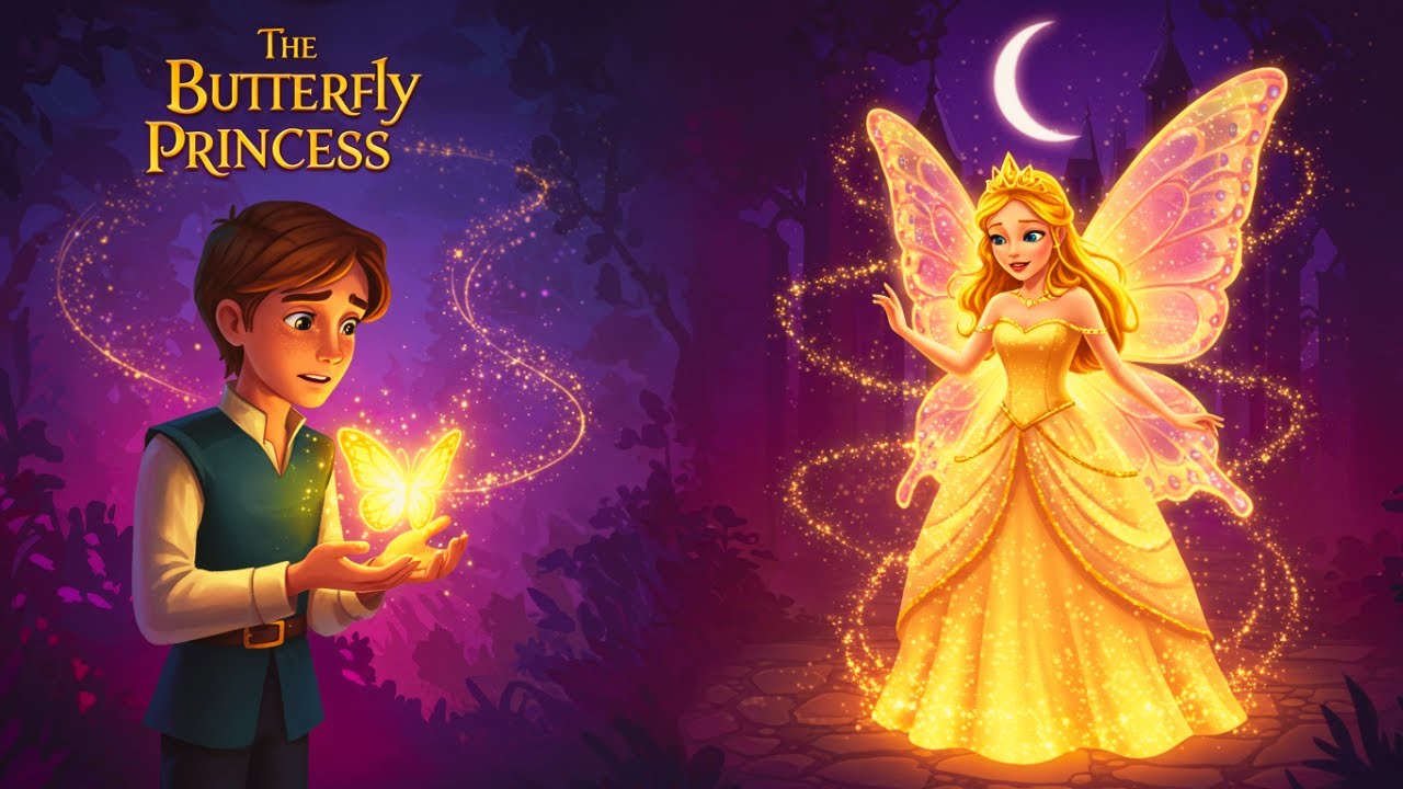 The Butterfly Princess Story in English | English Stories ...