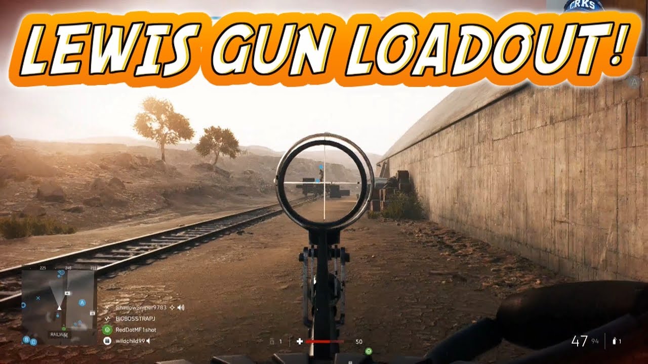 Battlefield 5: LEWIS GUN BEAST LOADOUT – BF5 Multiplayer Gameplay - YouTube