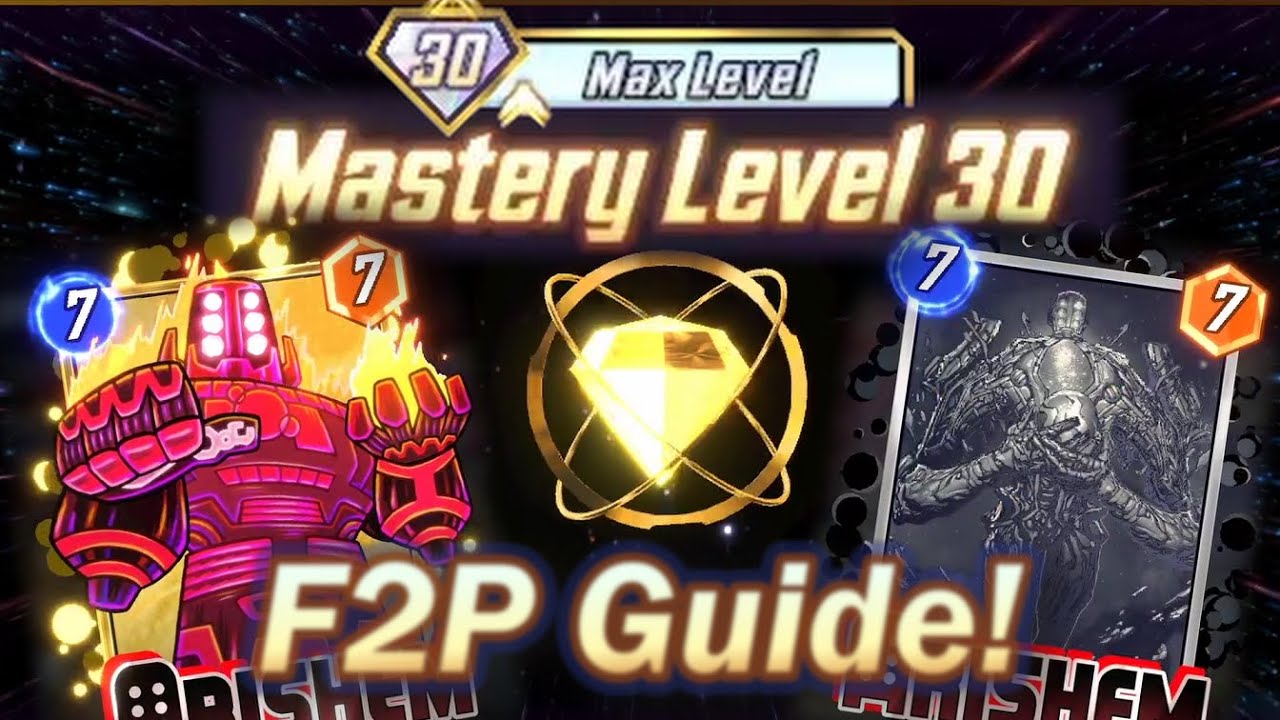 How to get Character Mastery Level 30 and the BEST SPLITS FOR FREE in ...