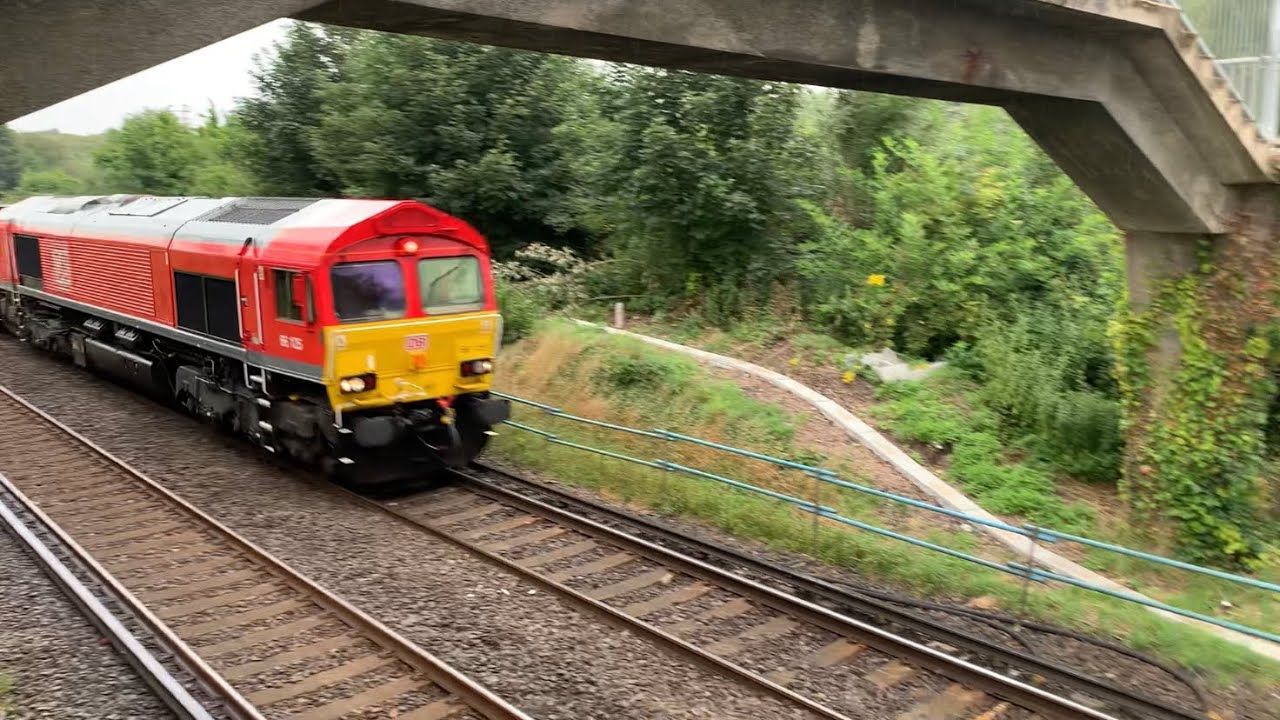 Class 66 | 66125 | DB Cargo UK - YouTube