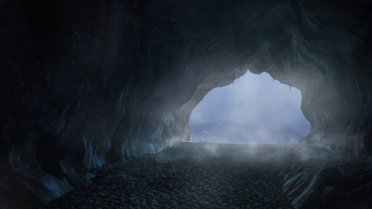 Cold Cave Ambiance | Echo Sounds, Chilling Winds Outside and Water ...