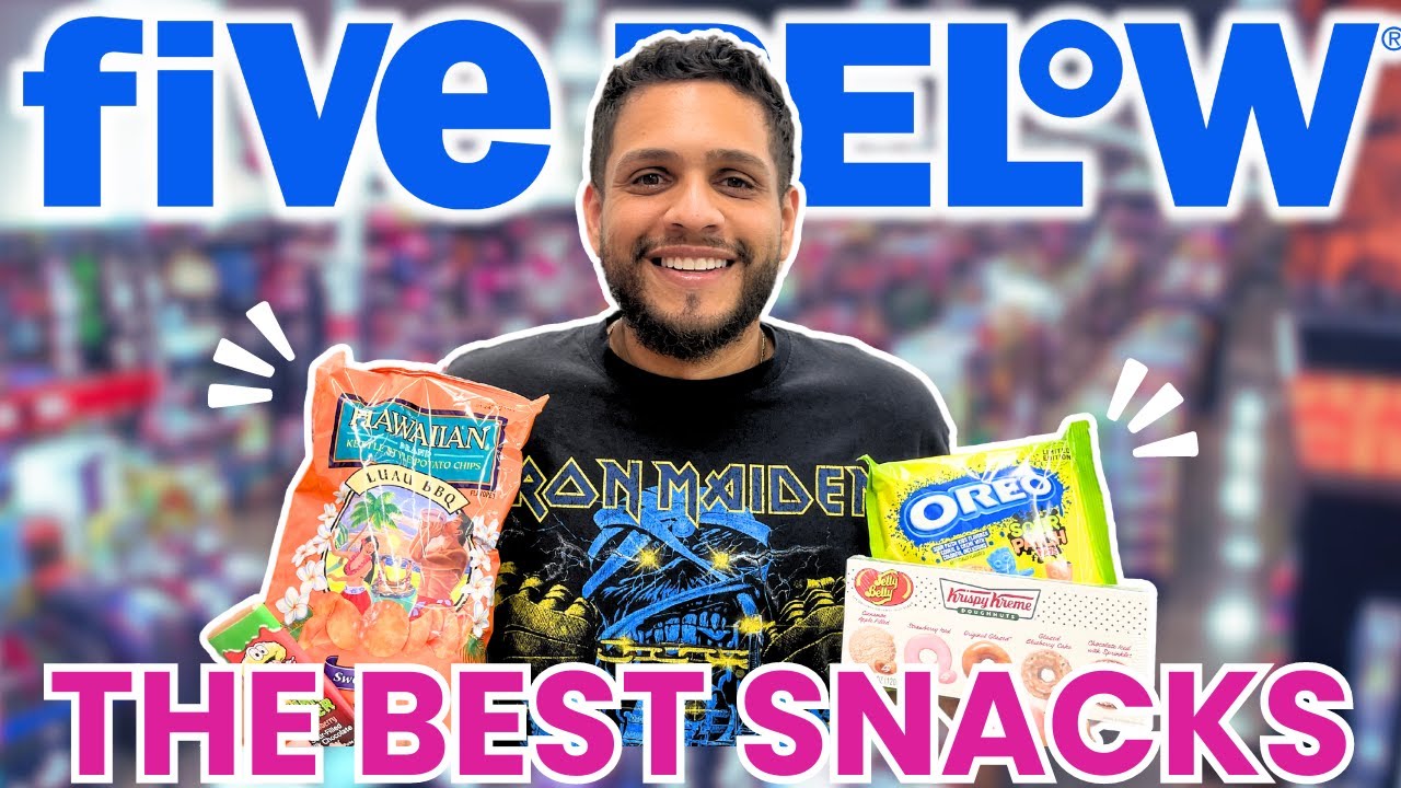 THE BEST SNACKS FROM 5 BELOW! | EP 1 - YouTube