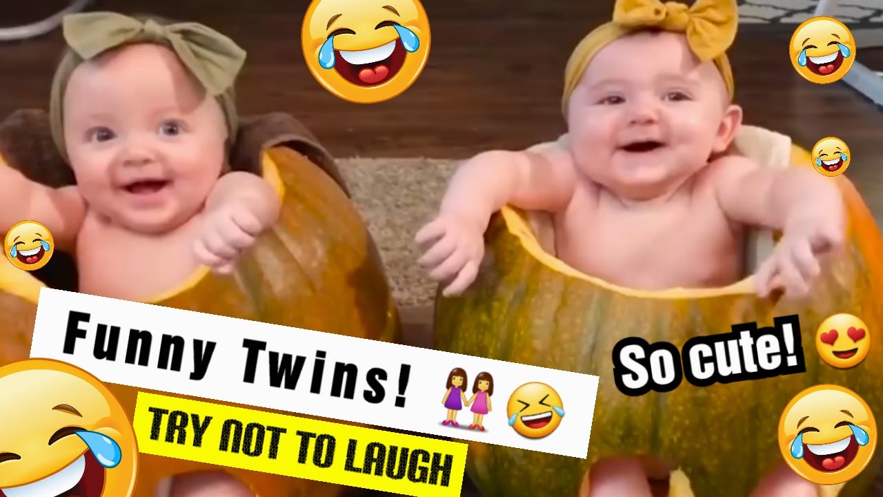 Best of Funny Twin Baby Compilation - Don't cry laugh watching these ...